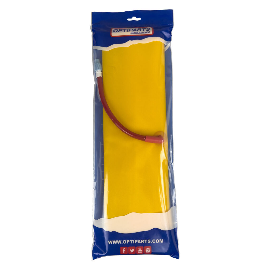 EX1218 – Optimist buoyancy bag 48 liter – yellow – Optiparts Marine ...
