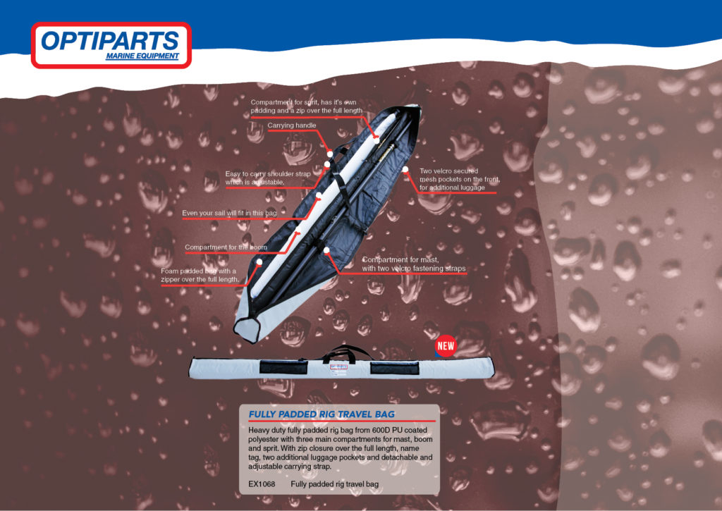 EX1068 – Optimist fully padded rig travel bag Optiparts – Optiparts ...
