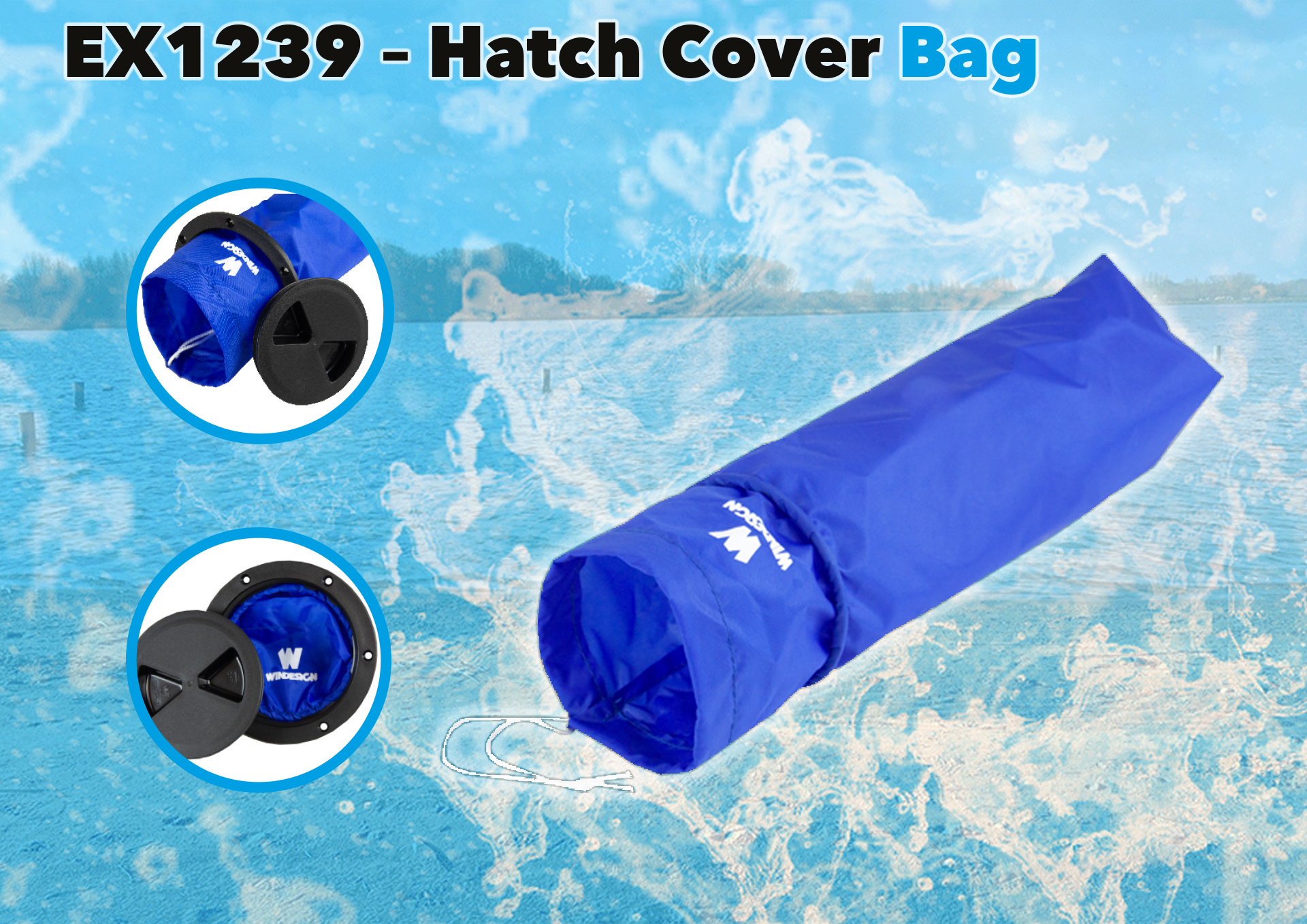 EX1239 – Hatch cover bag 100 mm – Optiparts Marine Equipment